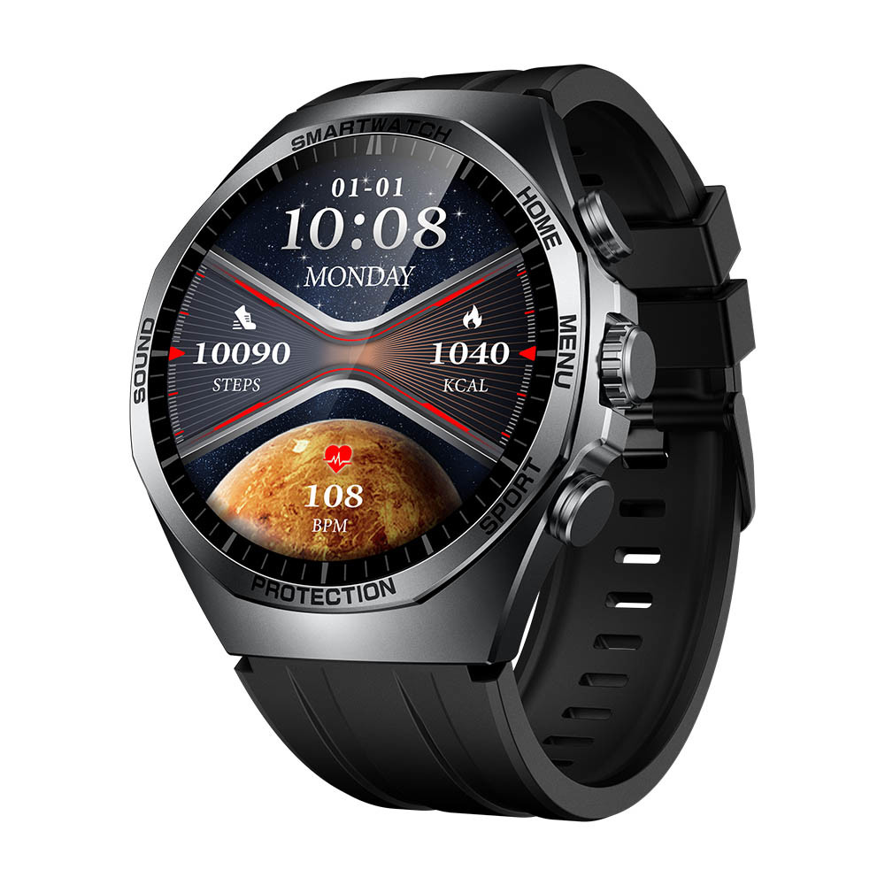 KW268PRO 1.6" AMOLED Large Round Bluetooth Call Smart Watch