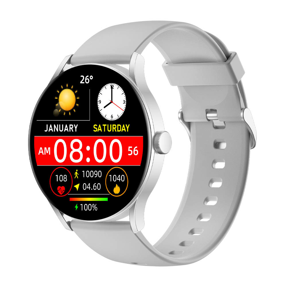 KW218B Round Shape Smart Watch AMOLED Display Stylish Smartwatch Women'S