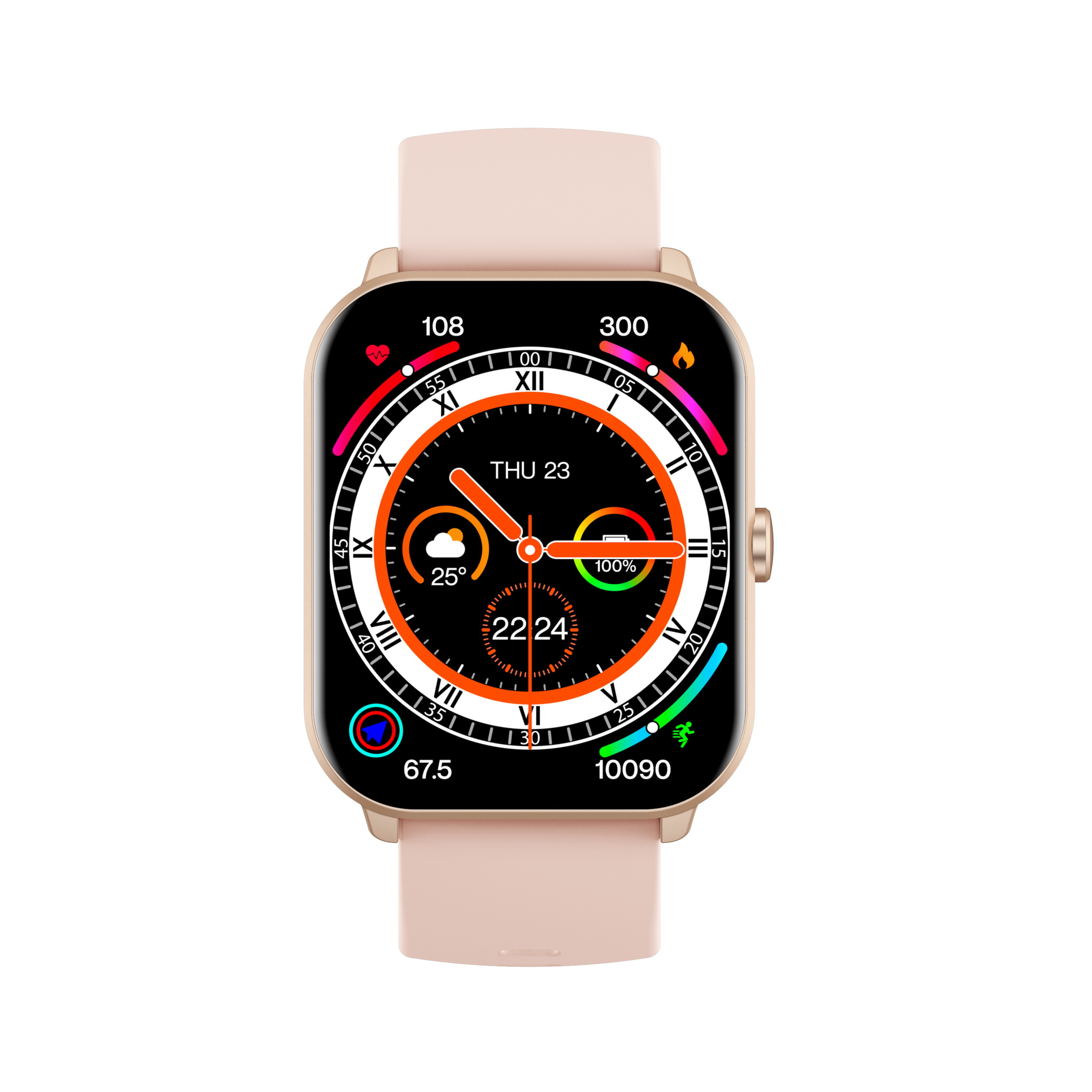 KW235M Multi Color Smart Watch 2.02 Inch 24/7 Health Monitoring ...
