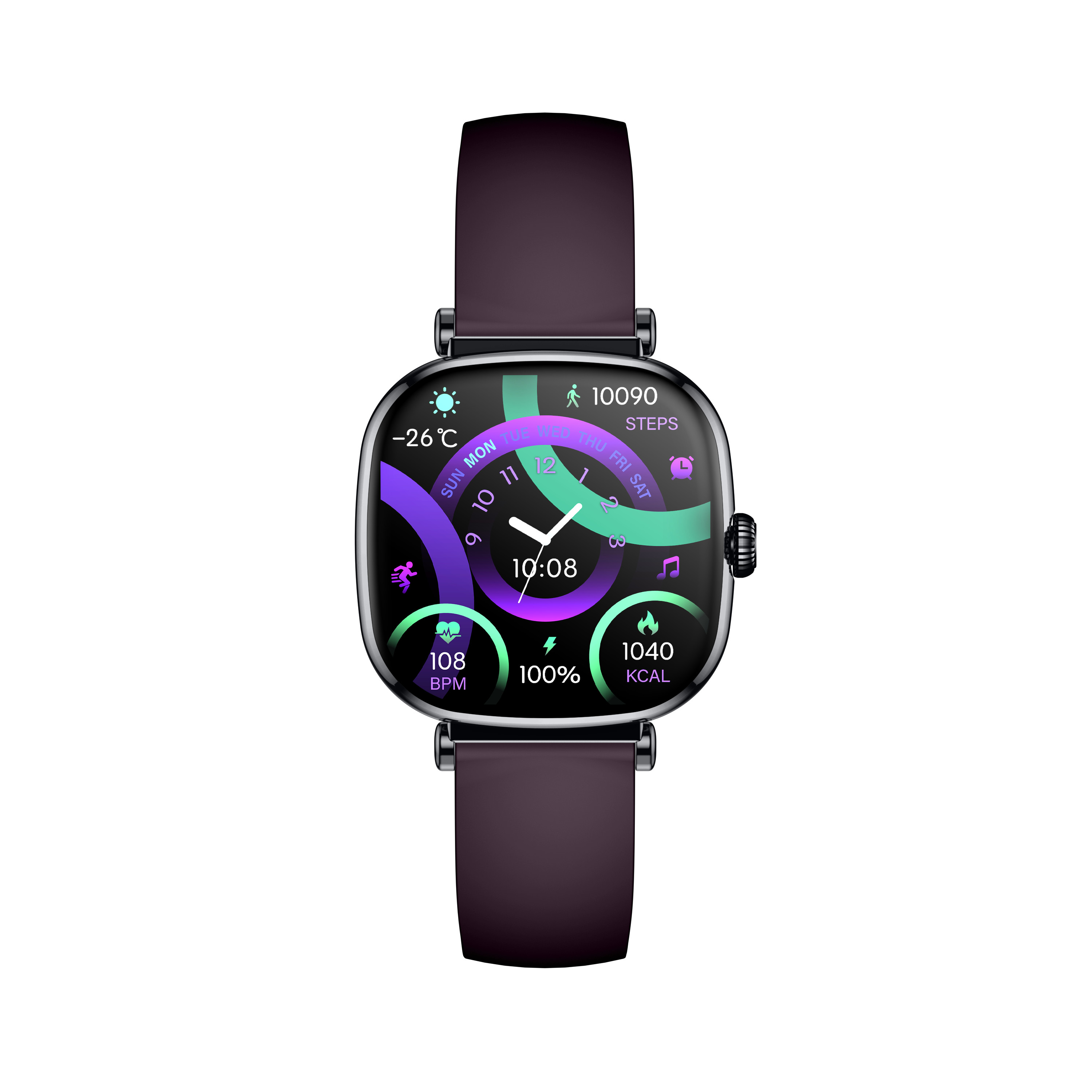 KW269B IP68 Water Resistant New Smartwatch 2025 Womens Fashion Smartwatch